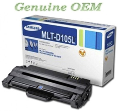 MLT-D105L/MLTD105L Original OEM Samsung D105L Toner Cartridge, Black ...