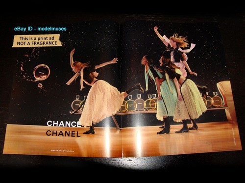 CHANEL Fragrances 2-Pg PRINT AD 2015 RIANNE VAN ROMPAEY Sigrid Agren ...