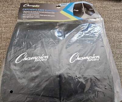 Champion Sports Baseball / Softball Adult Catcher's Knee Cushions ...