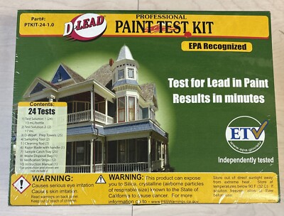 D-LEAD LEAD PAINT TEST KIT 24 TESTS PER KIT | eBay
