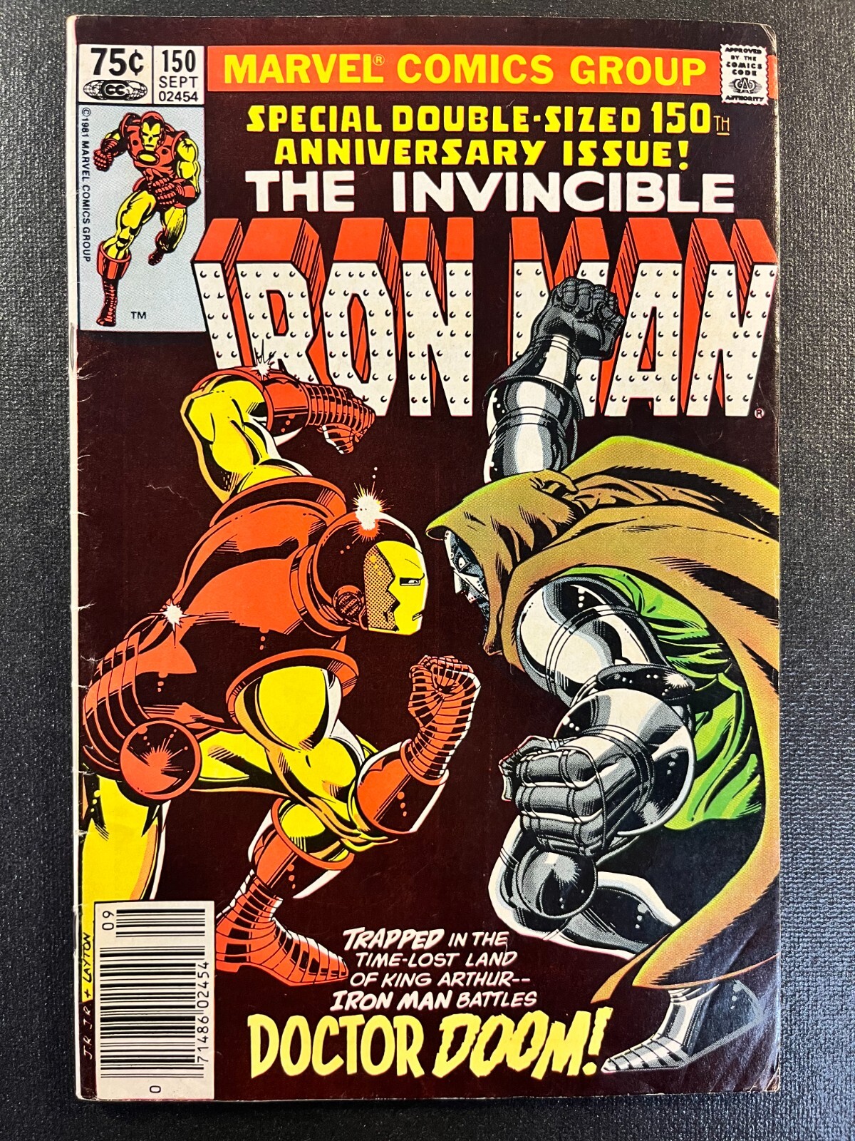 Iron Man 150 NEWSTAND Variant Doctor Doom ICONIC COVER HOT Vol 1 ...