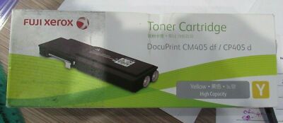 Genuine FUJI-XEROX Docuprint CM405 DF/CP405 D - YELLOW - TONER | eBay ...