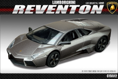 Academy 1/43 Lamborghini Reventon Assemble Plastic Hobby Scale Model ...