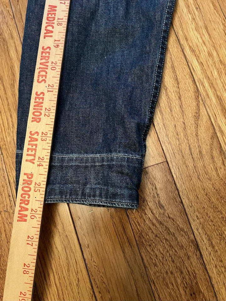 Levi’s engineer chore coat medium wash men’s large | eBay