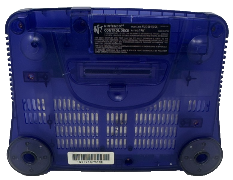 Nintendo 64 Grape Purple Console Only Funtastic Series N64 Tested ...