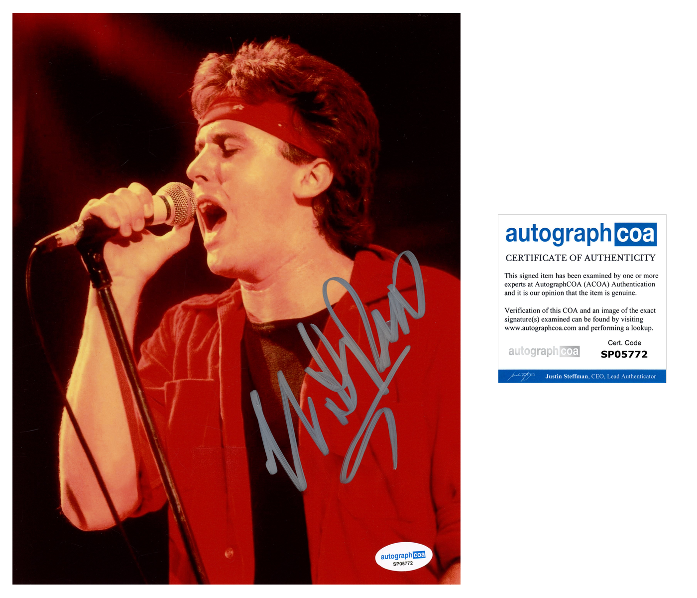 Mike Reno ‘Loverboy’ Band Signed 8x10 Photo ACOA Lead Singer | eBay