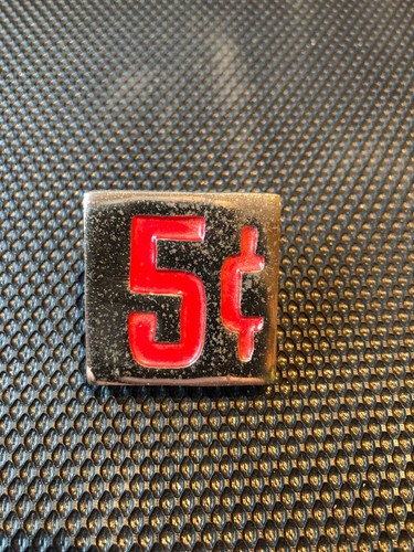 Mills Slot Machine - 5 Cent Coin Decal | eBay