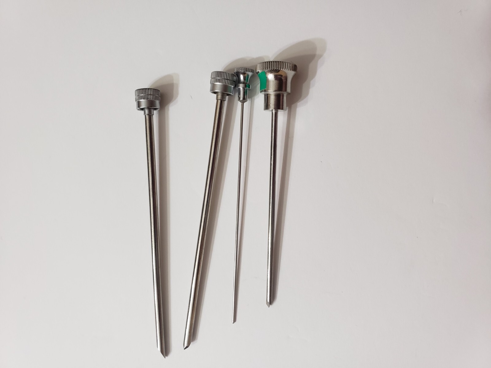 Lot Of 4 Trocar Sharp Tip Operative Cannula Rigid Endoscopic Instrument ...