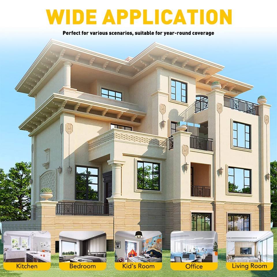 35% VLT Dark Smoke Silver Tint Film Window Tint Film Car Vinyl Roll ...