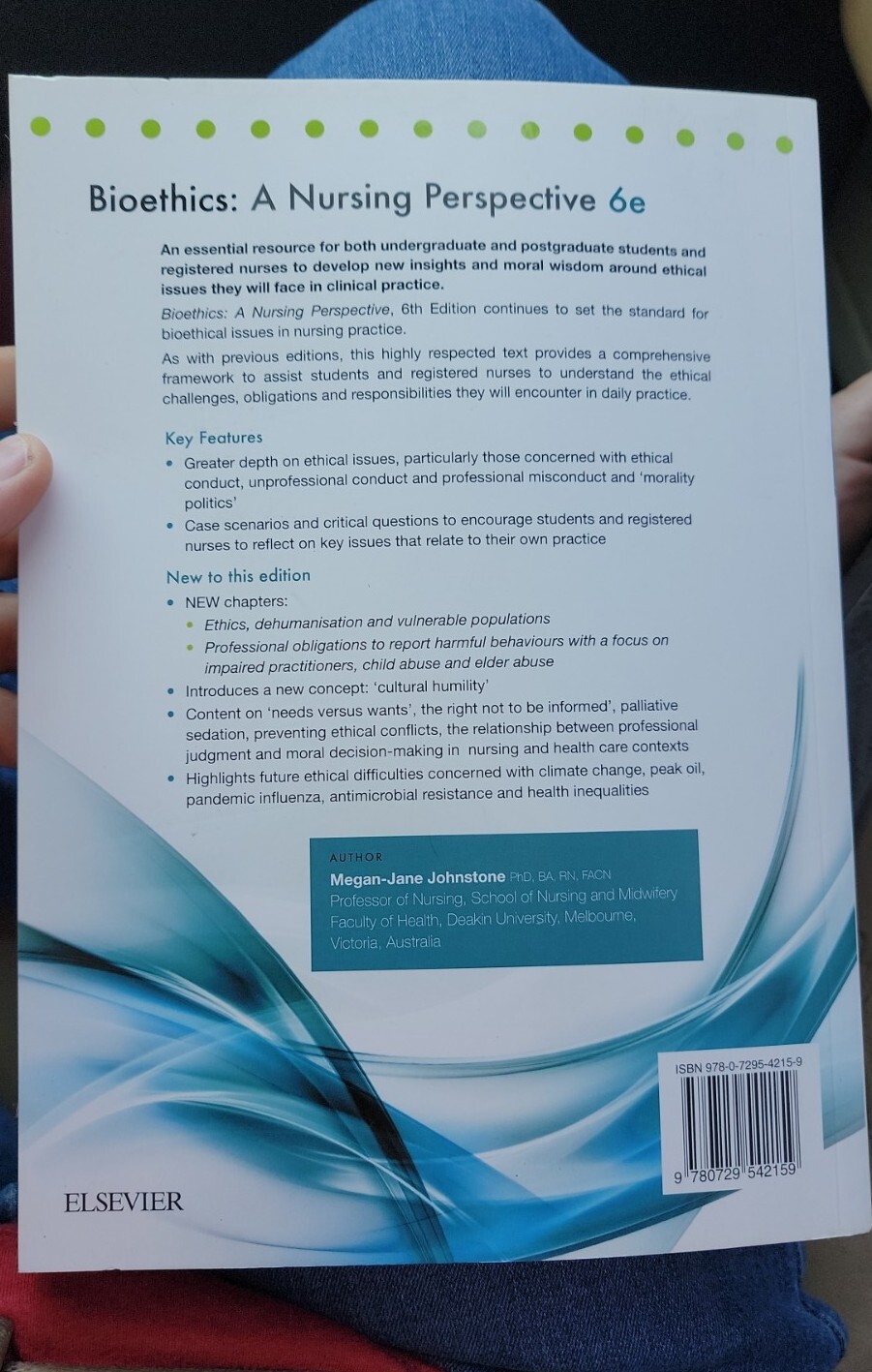 Bioethics : A Nursing Perspective by Megan-Jane Johnstone (2015, Trade ...