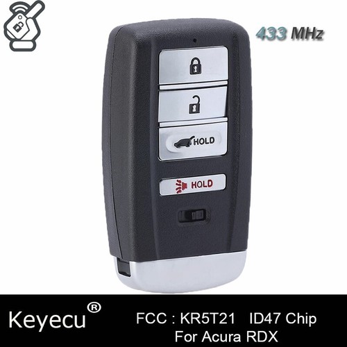 for Acura RDX 2019 2020 2021 Keyless Smart Remote Key Fob KR5T21 72147 ...