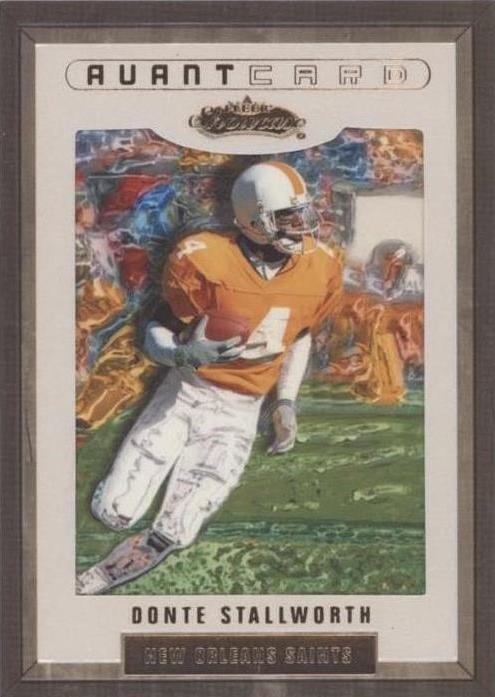 2002 Fleer Showcase - Avant Card Donte Stallworth #141 /500 (RC) for ...