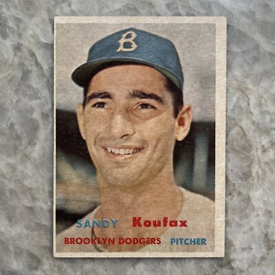 1957 Topps #302 Sandy Koufax EXMT Dodgers | eBay