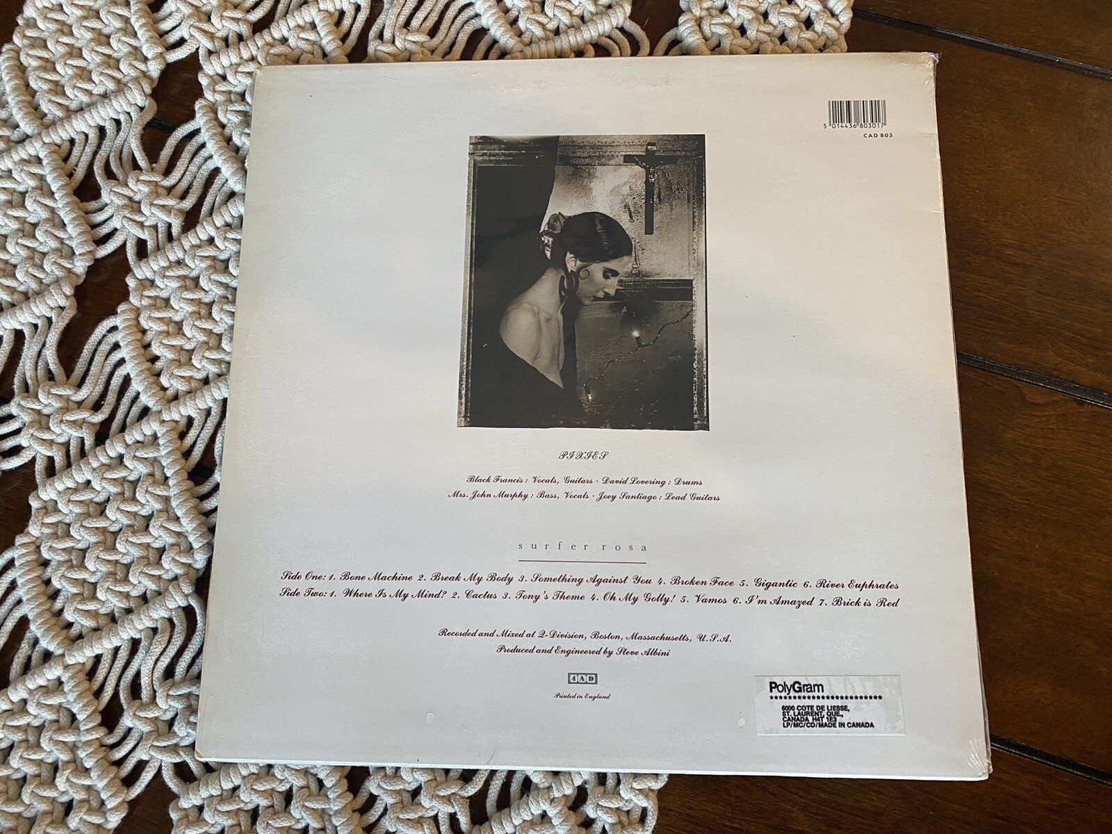 Pixies – Surfer Rosa 1988 OG 1st Press Unplayed Promo Vinyl Record UBER ...