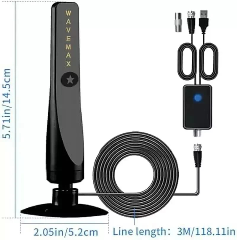 Wave Max Tv Antenna 2024, Wave Max Tv Antenna Signal Booster, Coverage ...