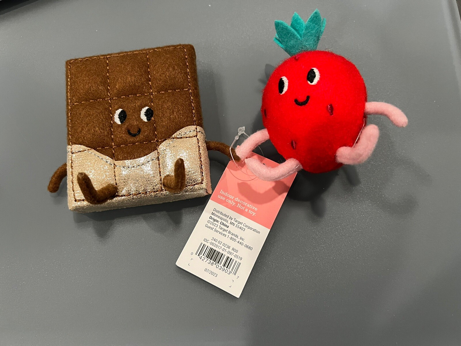 Target Spritz 2024 Valentine's Day Felt Duo PB&J Peanute Butter & Jelly ...