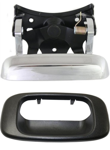 1999-2006 Chevrolet Silverado Sierra Tailgate Handle Chrome w/ Bezel ...
