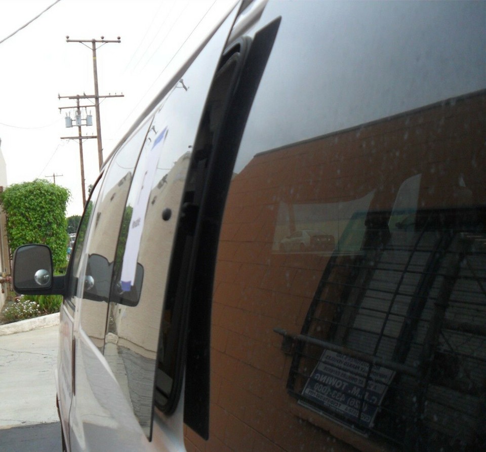 Driver/Left Side Rear Door Window Glass Movable For 1996-2025 Chevrolet ...