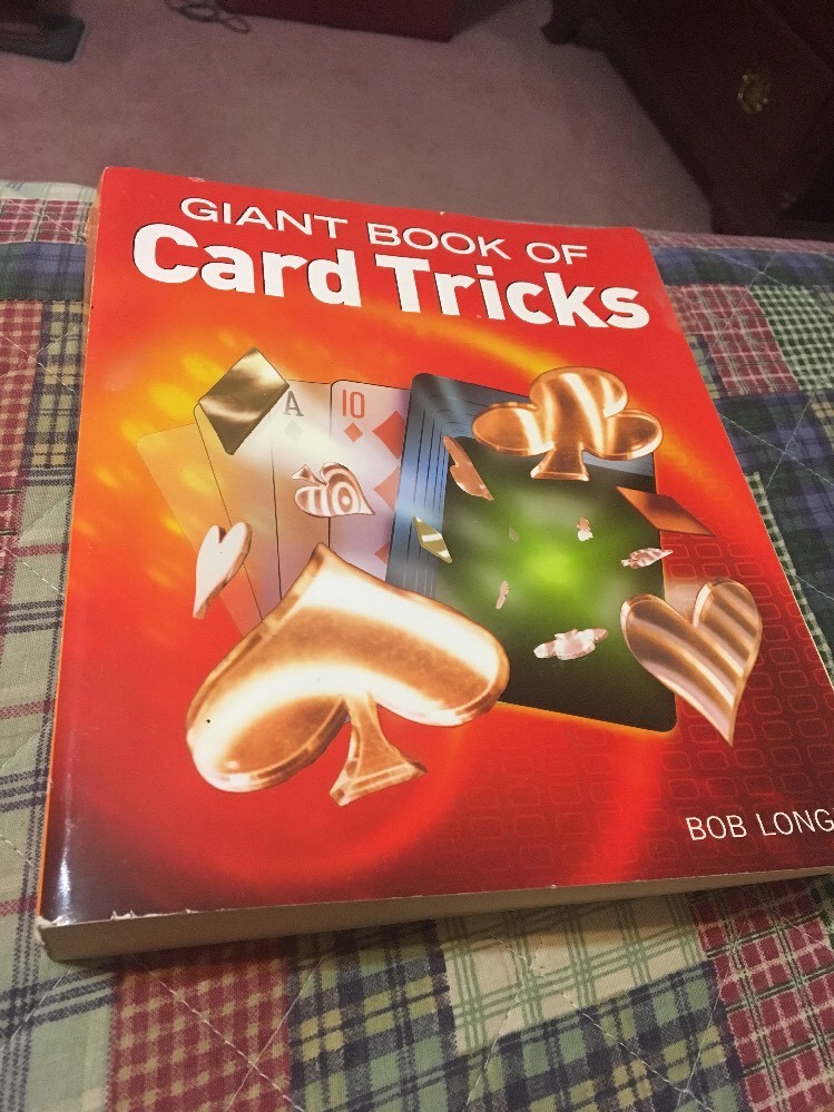 Giant Book of Card Tricks by Bob Longe Magic Prestidigitation | eBay