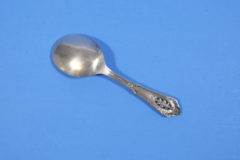 Wallace Rose Point Sterling Baby Spoon 4 1/2" | eBay
