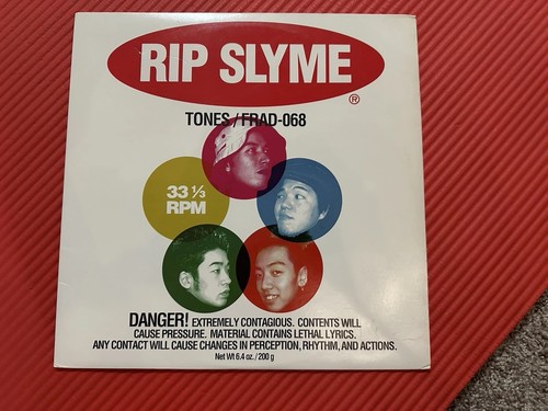 Used vinyl record 12 inch Rip Slime Tones Frad -068 Japanese Hiphop ...
