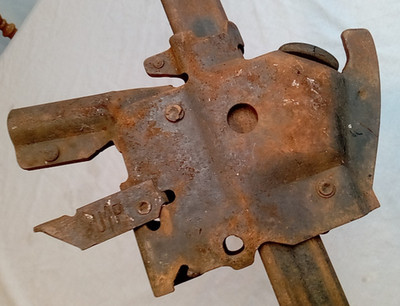 Vintage 1960s / 70s GM Auto Car Bumper Jack w/ mast # 3163925 Chevy ...