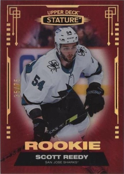 2021-22 Upper Deck Stature - Rookies Red #184 Scott Reedy /75 (RC) for ...