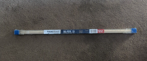 Lucas-Milhaupt #95150, Sil-Fos 15, Brazing Rods, 1 LB Tube, 28 Rods | eBay