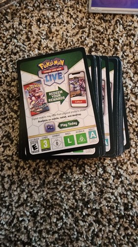 50 X Pokémon Scarlet & Violet 151 Set Code Cards Messaged Fast! | eBay