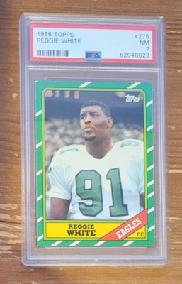 1986 Topps #275 Reggie White Rookie PSA 7 Philadelphia Eagles (UCSC_C ...