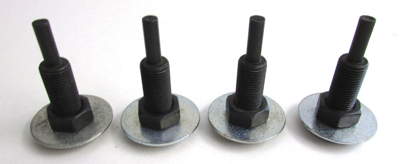 Lot of 4 Arbors for Grinding Wheel 1/2" Reverse Thread Screw Set New | eBay