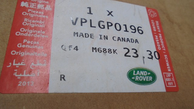 Genuine Land Rover Range Rover Step- Right Body Side Part VPLGP0196 ...