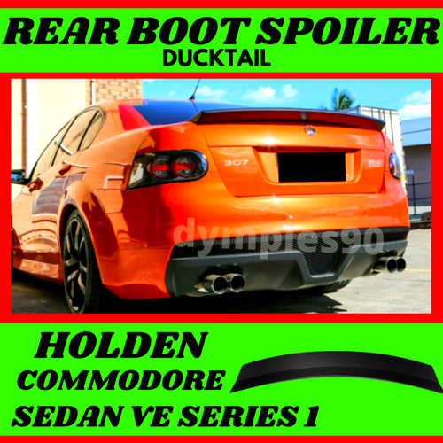 VE S1 Rear Boot Spoiler Ducktail Wing Fits Holden Commodore SS SV6 ...