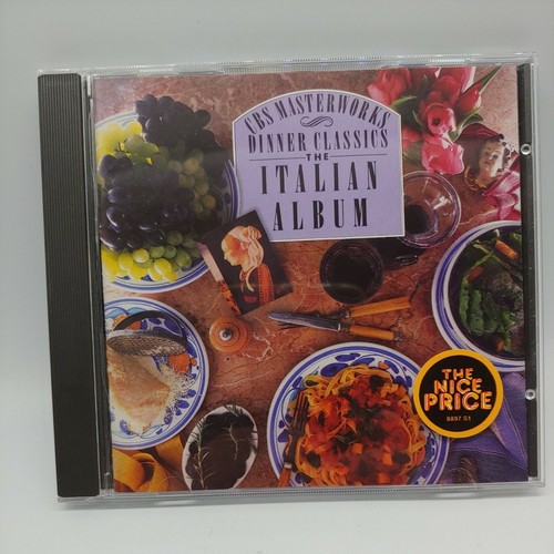 Dinner Classics: The Italian Album by Various Artists CD CBS ...