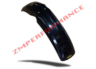 NEW HONDA XR 100 1985 - 2000 BLACK PLASTIC FRONT MOTORCYCLE FENDER MUD ...
