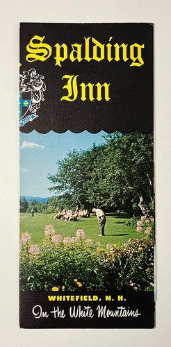 1960s Spalding Inn Lodge Whitefield New Hampshire NH Vintage Travel ...