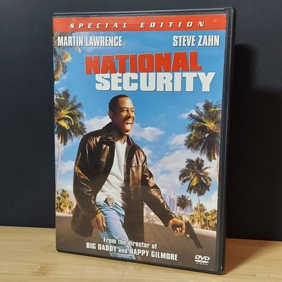 National Security DVD Movie Video Martin Lawrence Steve Zahn Comedy ...