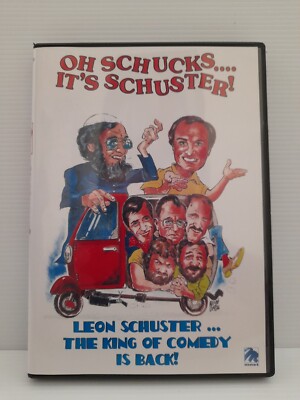 Oh Shucks... It's Schuster! (DVD,1989) Region 4 South African Comedy ...