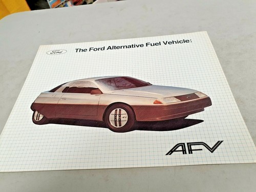 1982 FORD AFV CONCEPT CAR USA Original Sales Brochure | eBay Australia