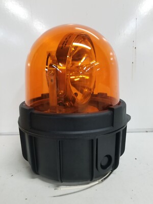 Federal Signal 371L-120R Commander Rotating Light Fixture 120 VAC Amber ...