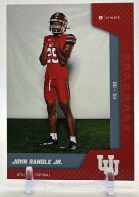 John Randle Jr 2023 ONIT Athlete Campus #25 University of Utah Utes Big ...