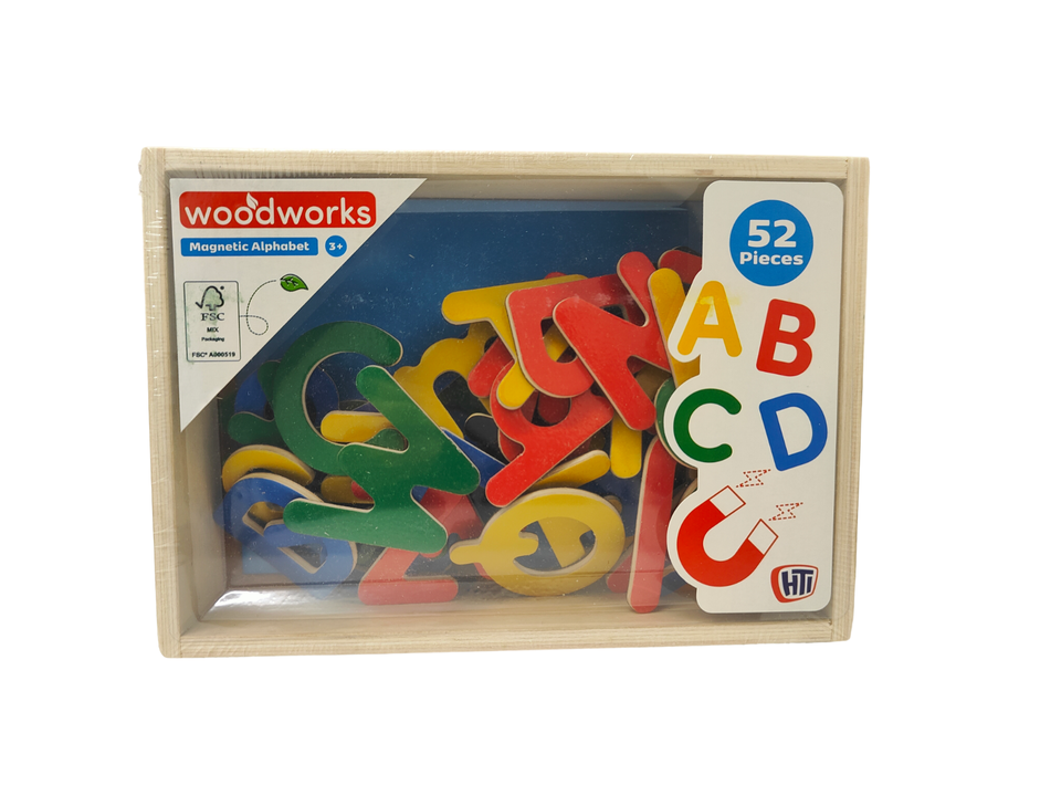 Large Magnetic Letters Alphabet & Numbers Toys Fridge Magnets Early ...