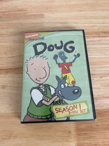 Doug Animated Season 1 Nickelodeon Rewind DVD 3 Disc Set for sale ...