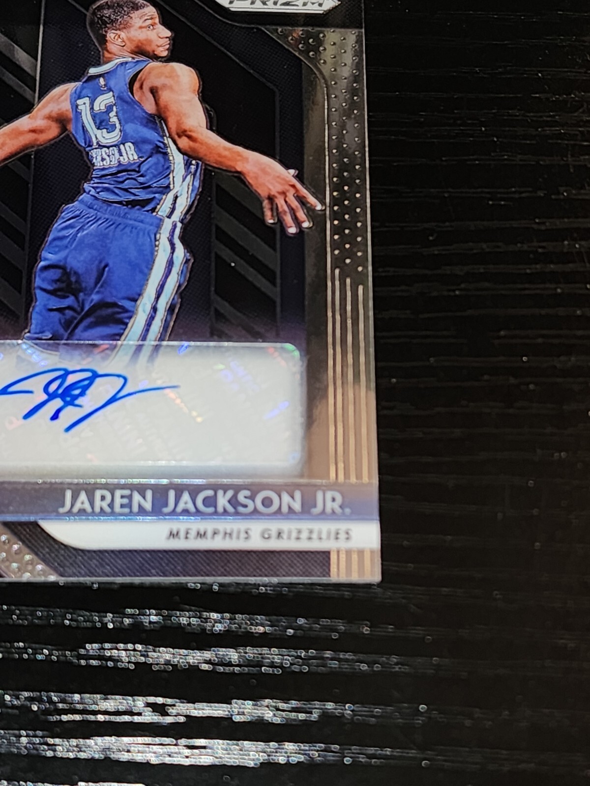 2018-19 Panini Prizm Signatures Jaren Jackson Jr Rookie Autograph Auto ...