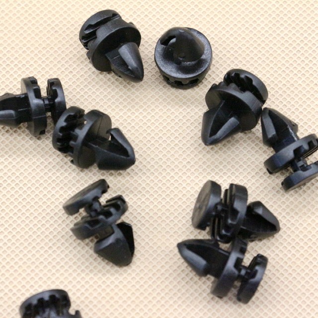 10 Front Wheel Arch Plastic Trim Clips DYC500010 for Land Rover LR3 LR4 ...