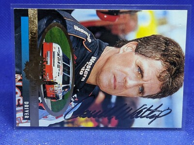 Darrell Waltrip PERSONAL AUTOGRAPH signed on card: 1995 Select PE #35 ...