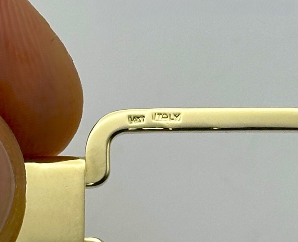 14k Yellow Gold Key Chain (made in Italy ) 10.4 grams | eBay