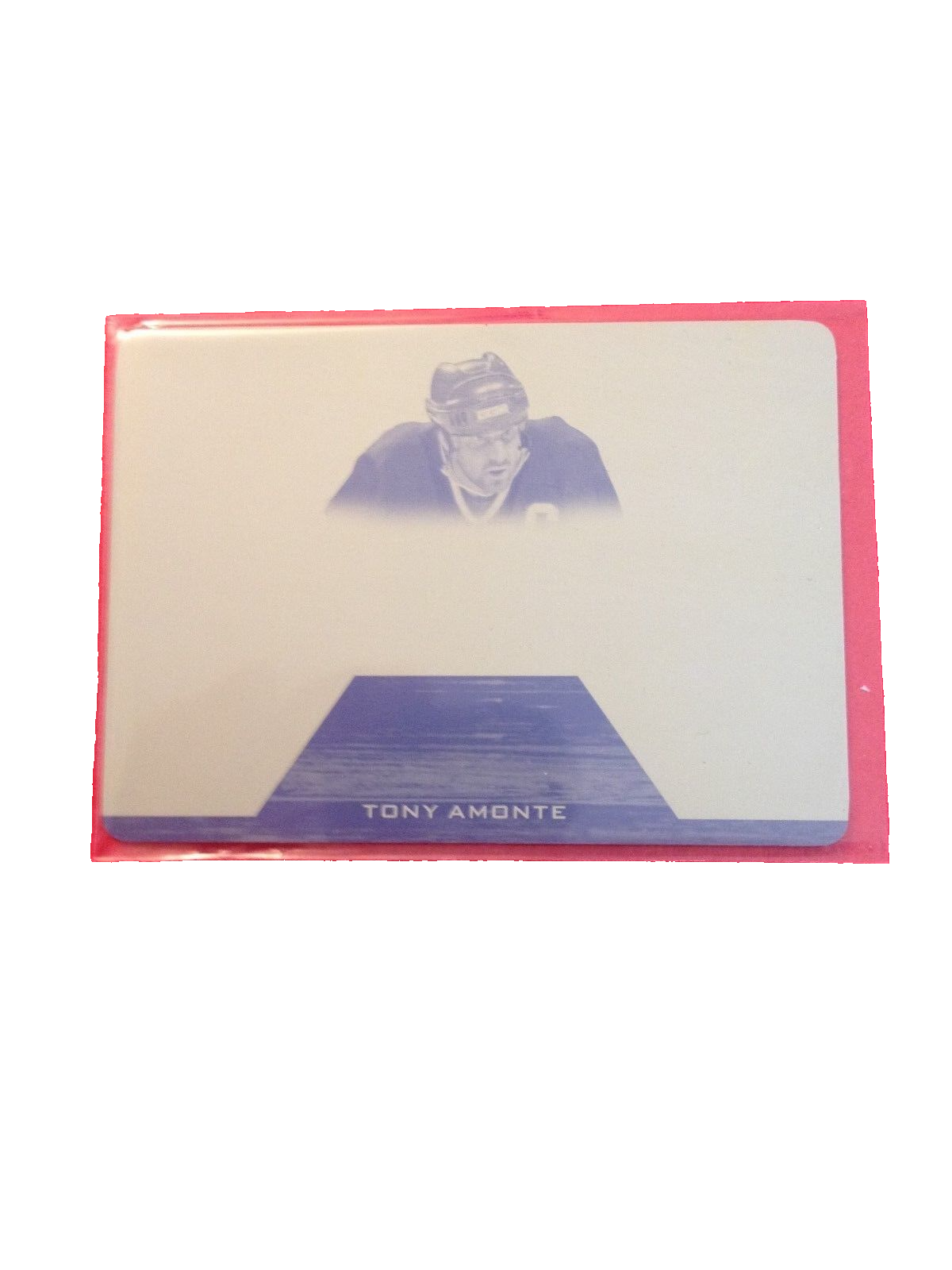 2015 In The Game Stickwork Yellow Plate Tony Amonte 1/1 New York ...