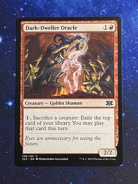 MTG Dark-Dweller Oracle Double Masters 2022 106/331 Regular Common for ...