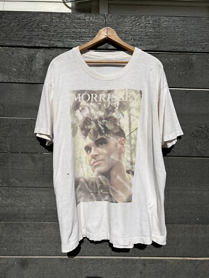 Vintage Distressed 90s Morrissey T-Shirt XL | eBay